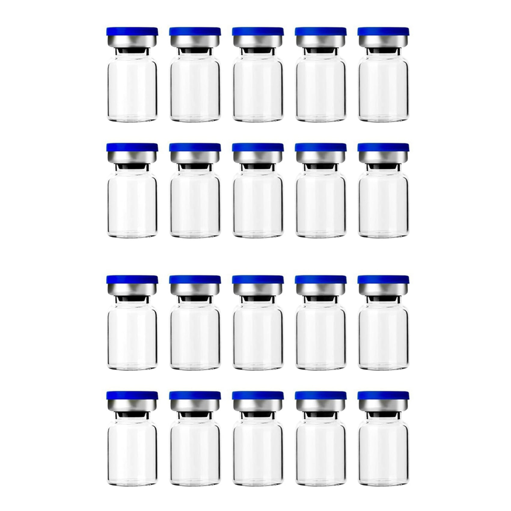 Sterile Empty Vials with Self Healing Injection Port - Walmart.com