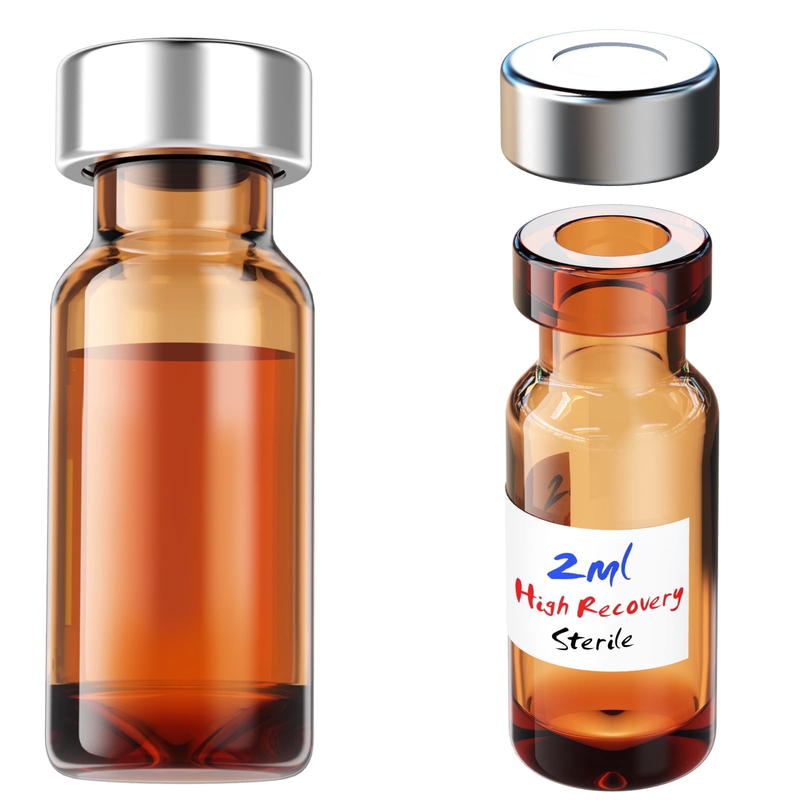 Sterile Micro-insert Vial Glass Insert Conical Bottom Shell Vials with ...