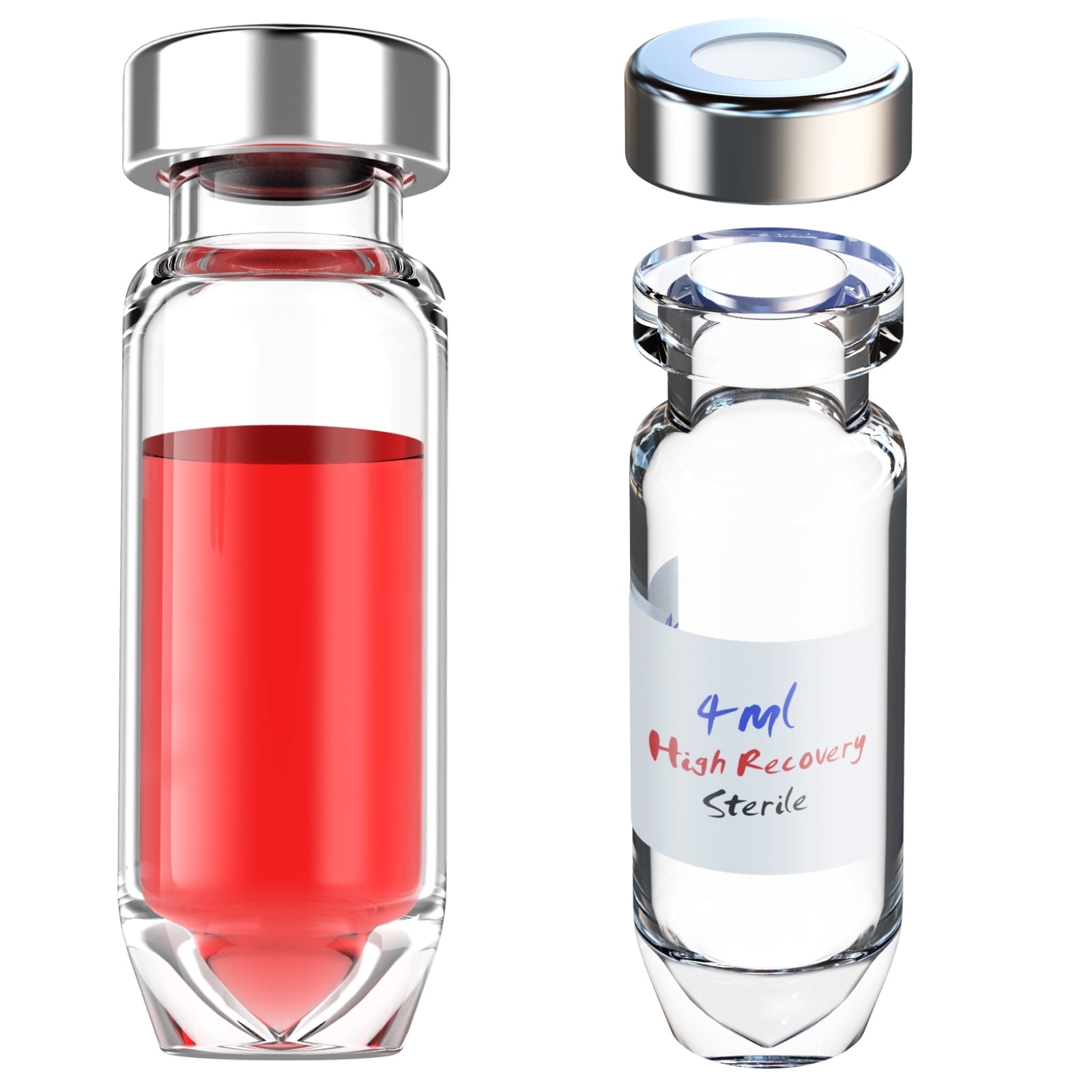 Sterile Micro-insert Vial Glass Insert Conical Bottom Shell Vials with ...