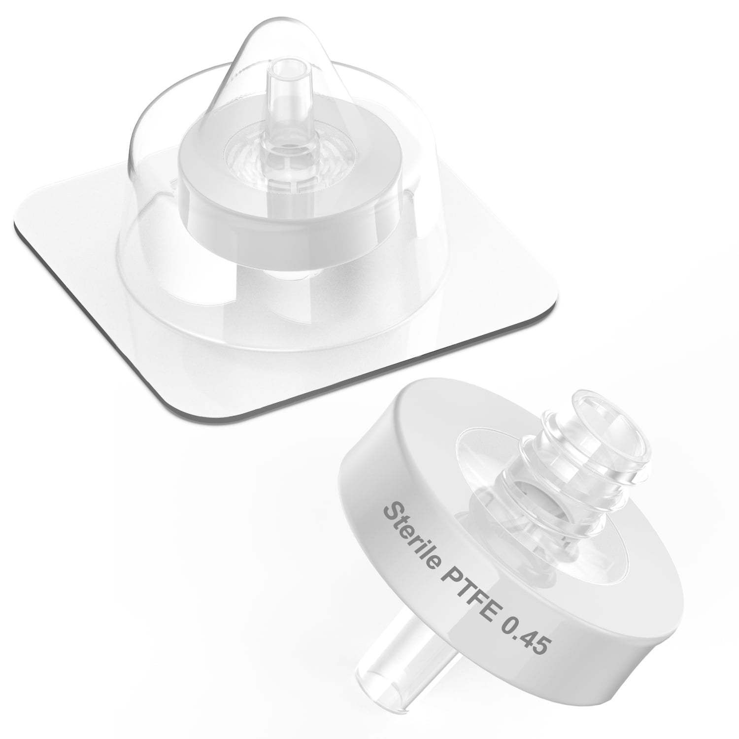 Sterile Syringe Filter PTFE Membrane 13mm Disc Diameter 0.45μm Pore ...
