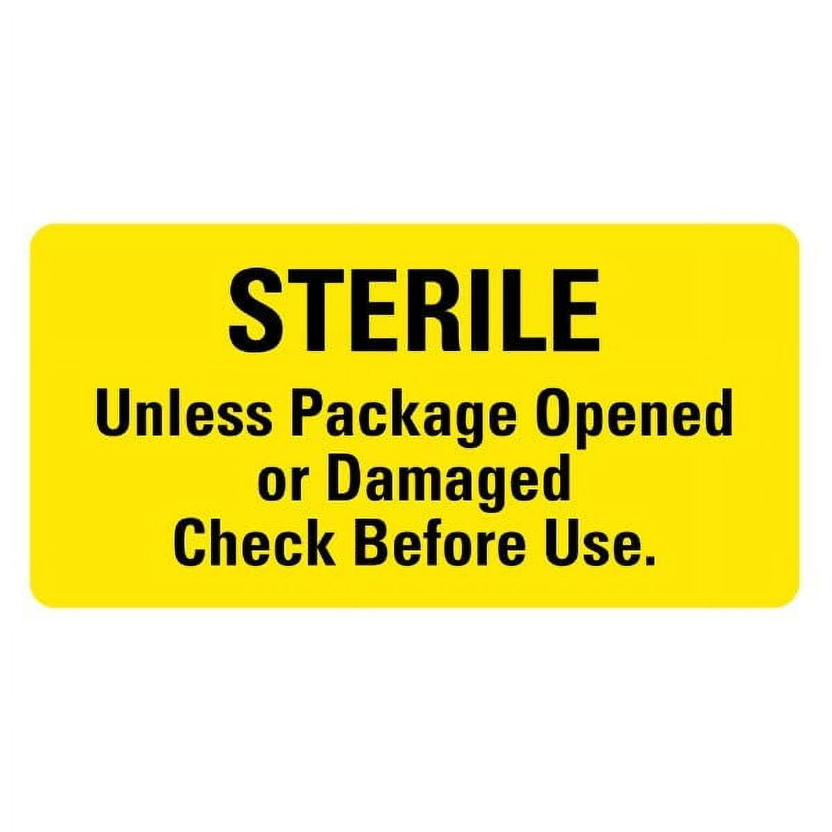 Sterile Label