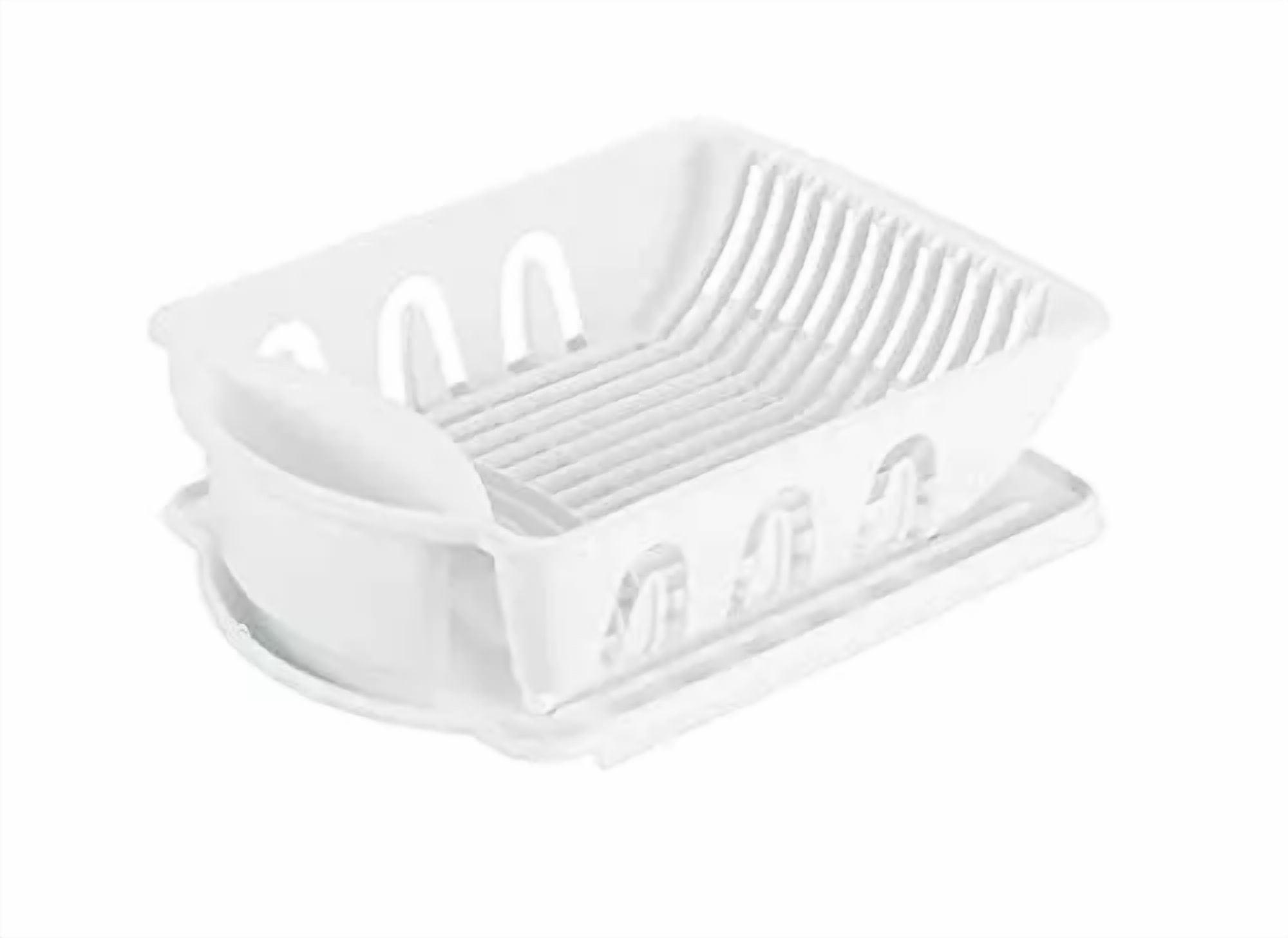Sterilite 06218006 Sink Dish Rack Drainer, White - Walmart.com