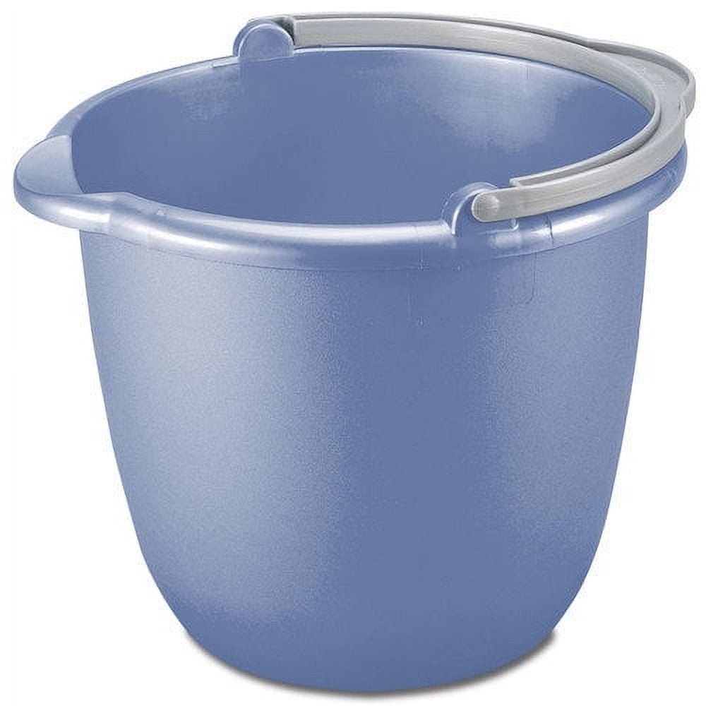 Sterilite 10 Quart Spout Pail 11201012 - Pack of 12 - Walmart.com