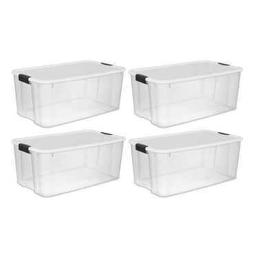 Free Shipping! Homz 12 Qt Stackable Plastic Storage Containers w ...