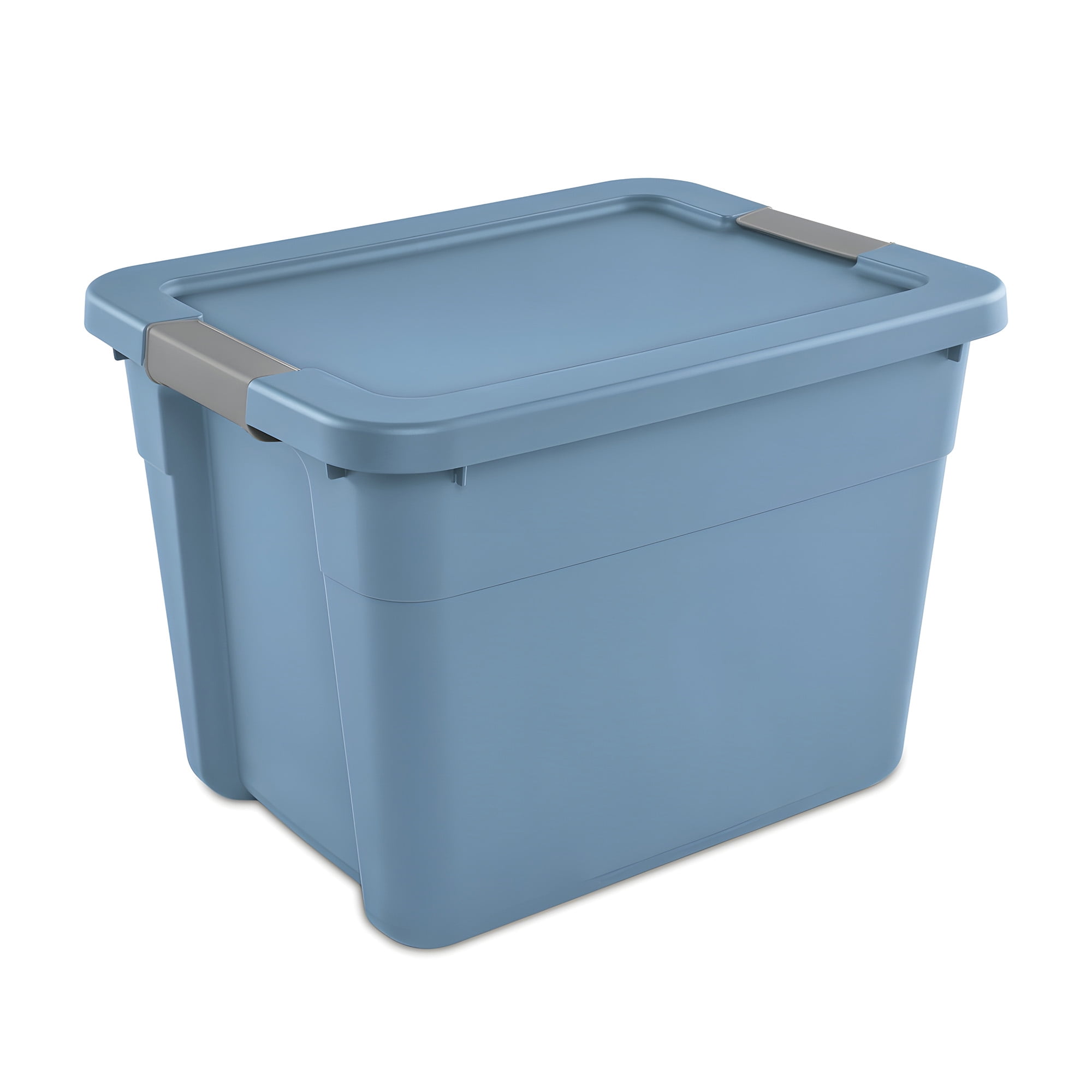 Sterilite 12 Gallon Latching Tote, Stackable Storage Bin with Lid ...