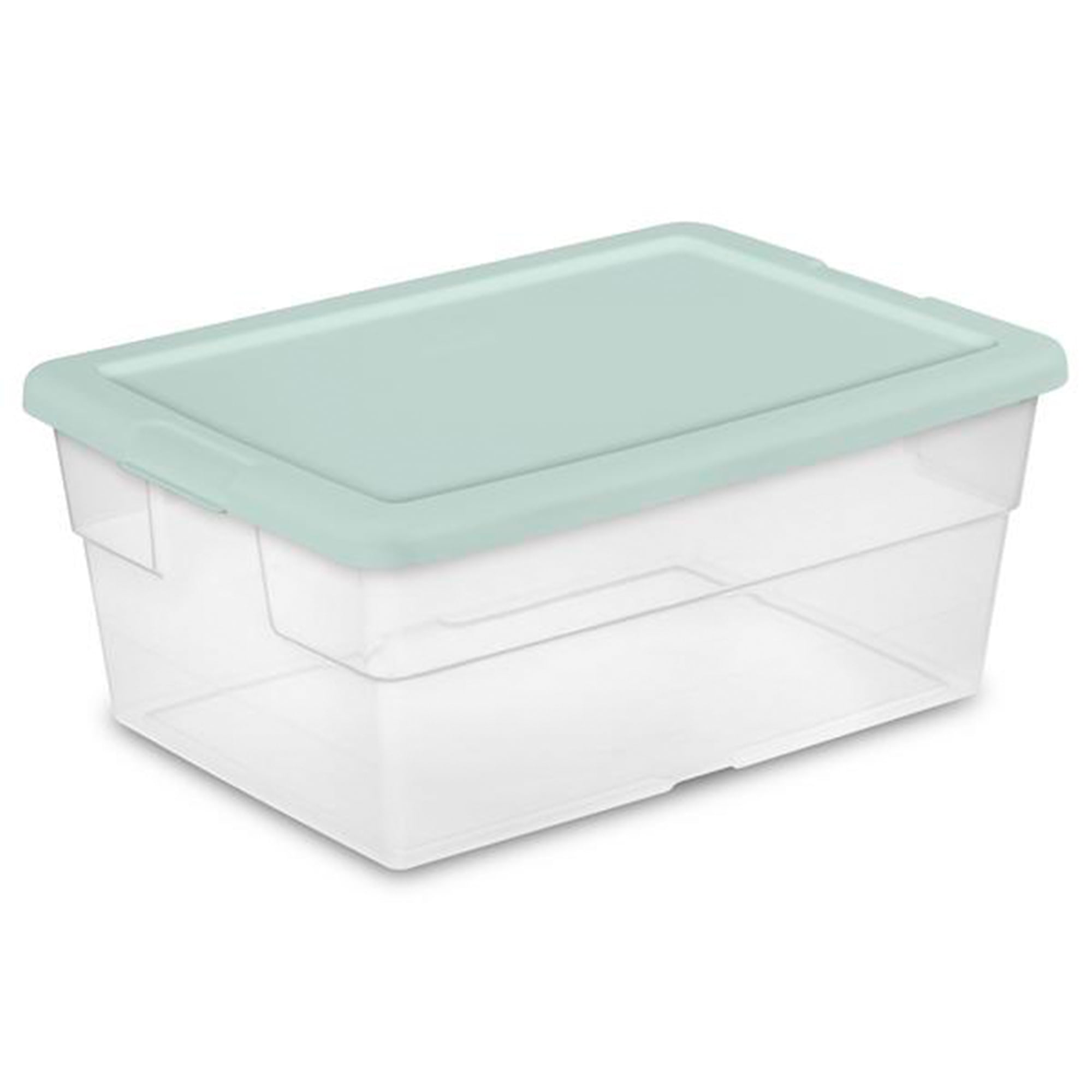 Sterilite 12 Pack Stacking Storage Container Tub with Lid, 16 Quart ...