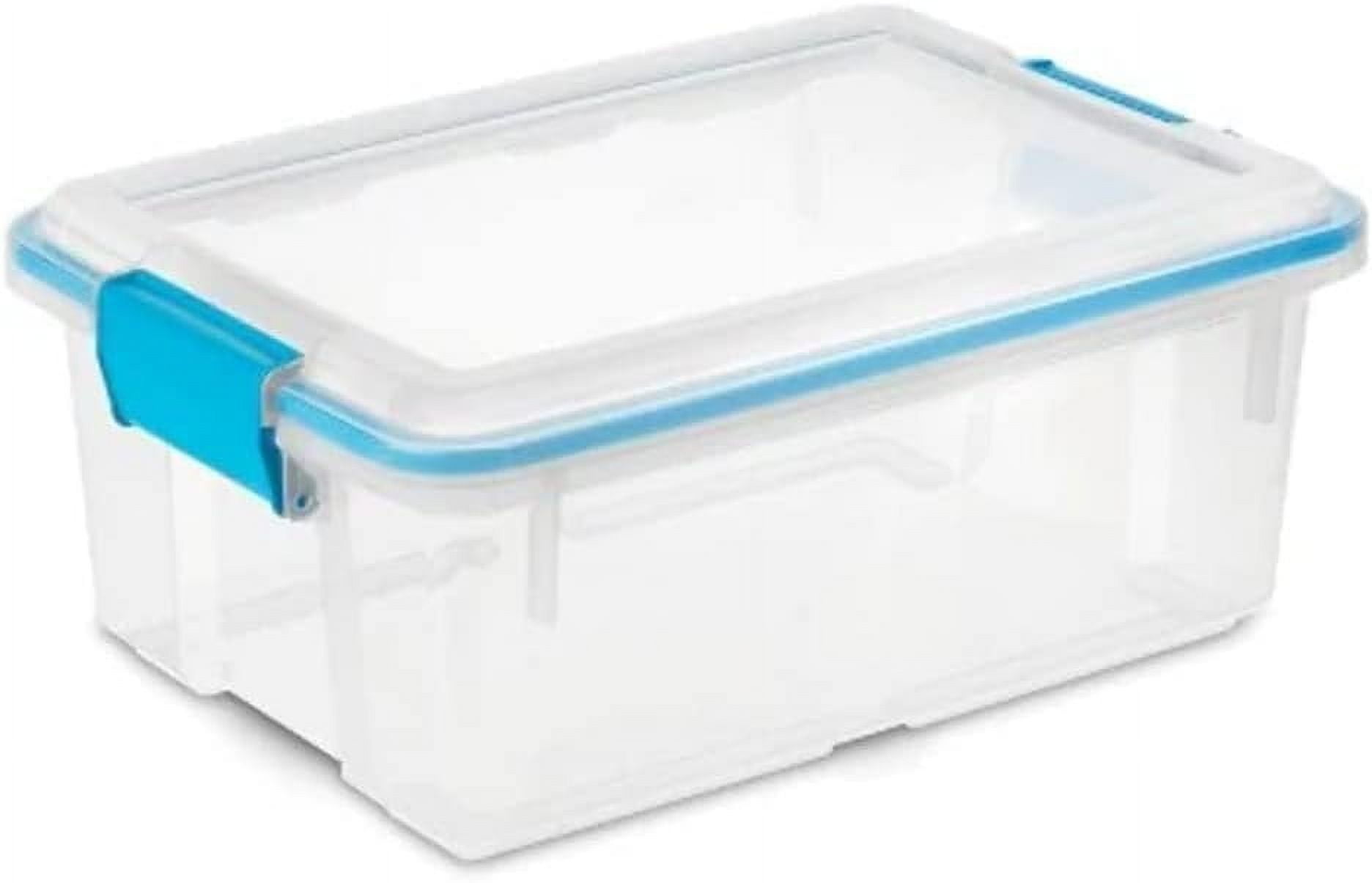Free Shipping! Sterilite 12 Qt Gasket Box, Stackable Storage Bin with ...