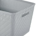 "Sterilite Woven Plastic Organizer, 14""Lx8""H Rectangular Tall Storage ...