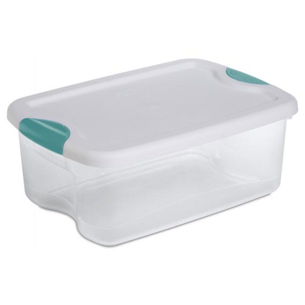 Sterilite 15 Quart Latch Box 18848012 - Pack of 12 - Walmart.com