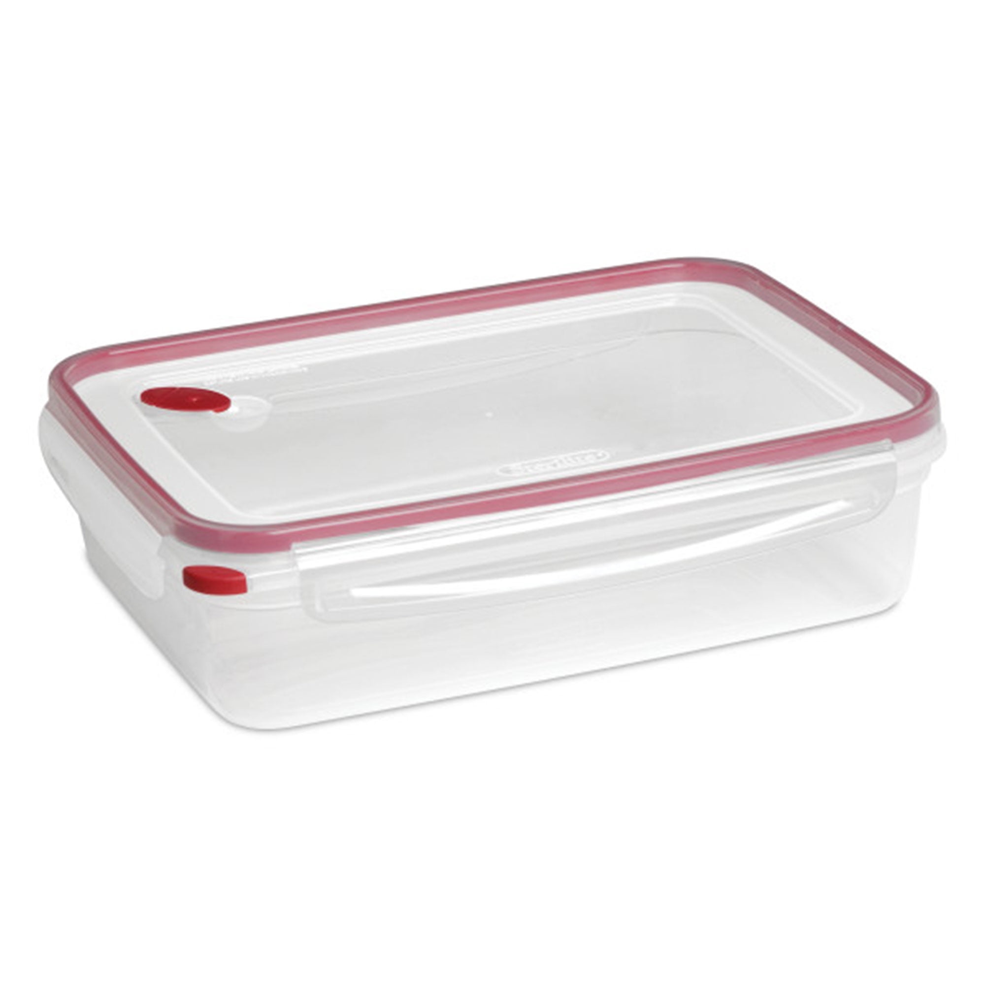 Sterilite 16 Cup Rectangle UltraSeal Food Storage Container, Red (8 ...