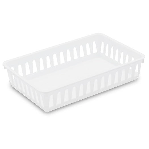 Sterilite 16068024 White Storage Tray, Each - Walmart.com