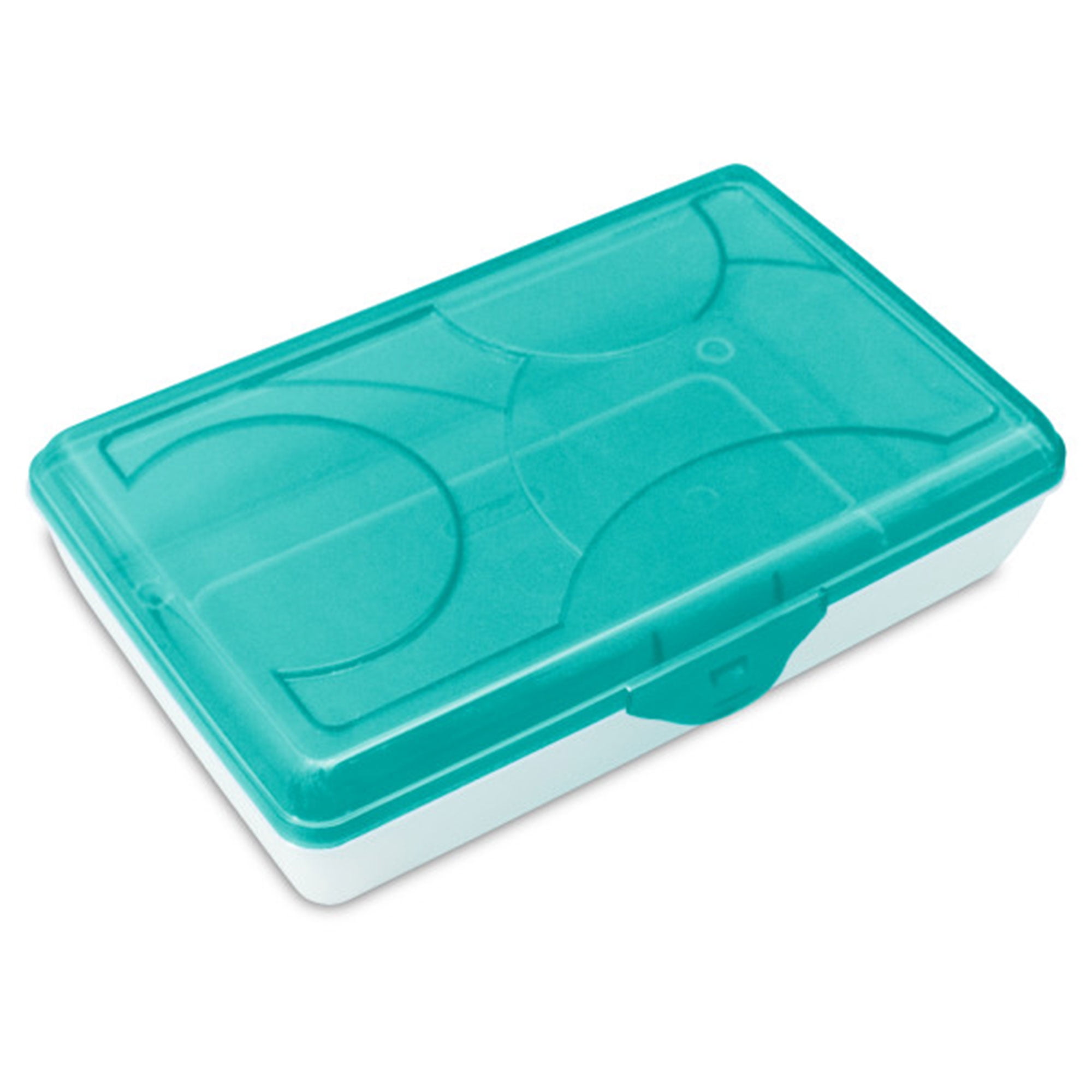 Sterilite 17296W06 Multipurpose Storage Supply Box w/ Lid, Molokai Blue ...