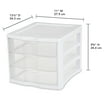 Rubbermaid Wrap N' Craft Storage Box Keeper for Long Rolls, Clear ...