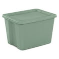Sterilite Large Storage Bin, 18 Gallon Plastic Storage Container with ...