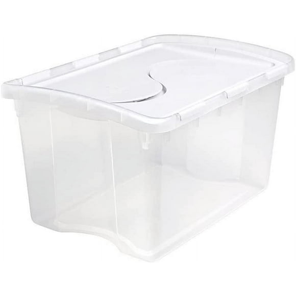 Storage Boxes Hinged Lid