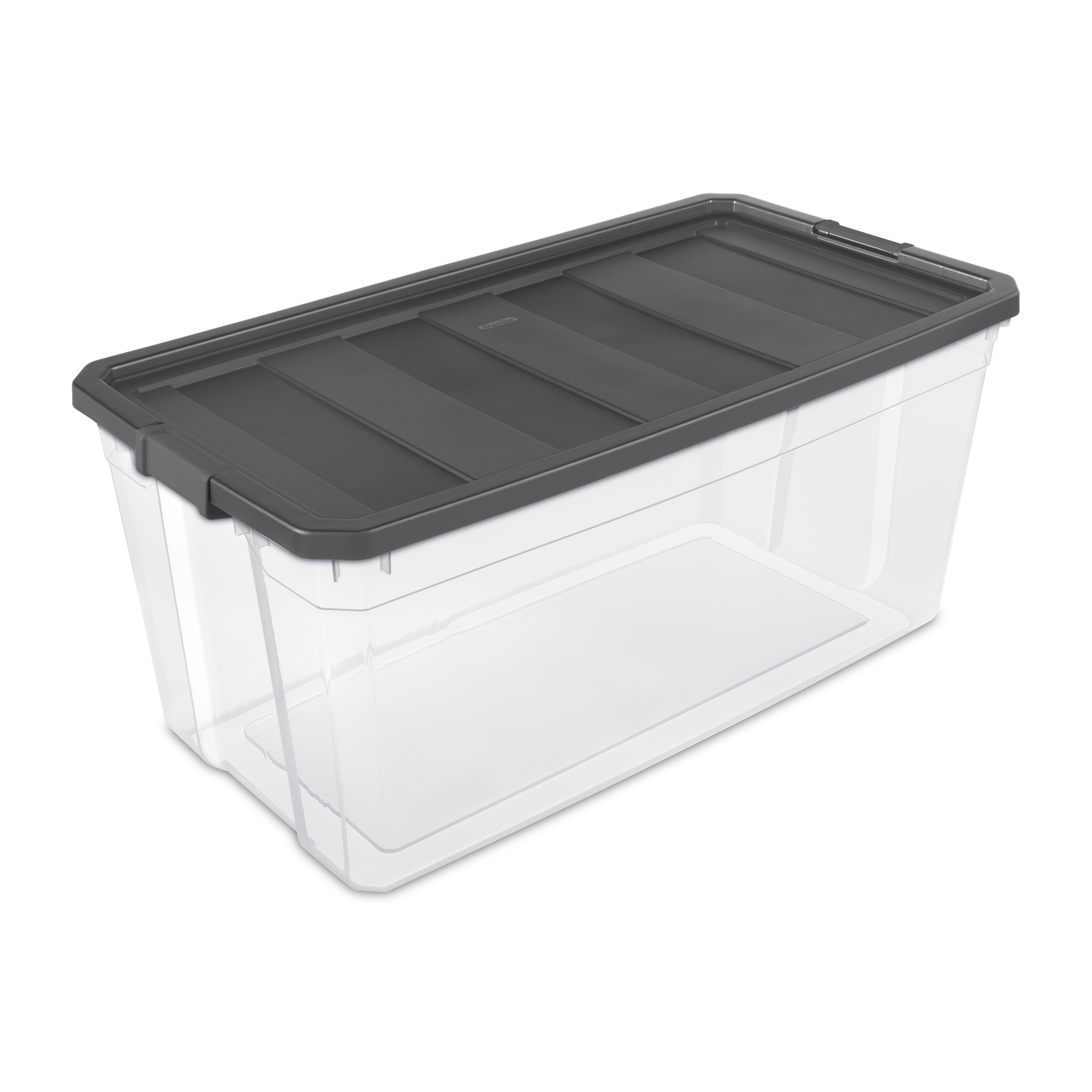 Sterilite Extra Large Storage Bin, 200 Quart Clear Plastic Storage ...
