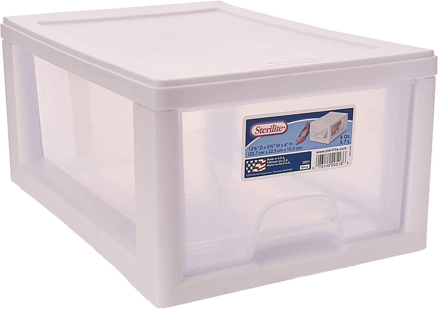 Sterilite 20518006PK2 Sackable Storage Drawer, Pack of 2 - Walmart.com