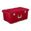 Sterilite 45 Gallon Stackable Storage Tote with Lid & Wheels, 12 Pack ...