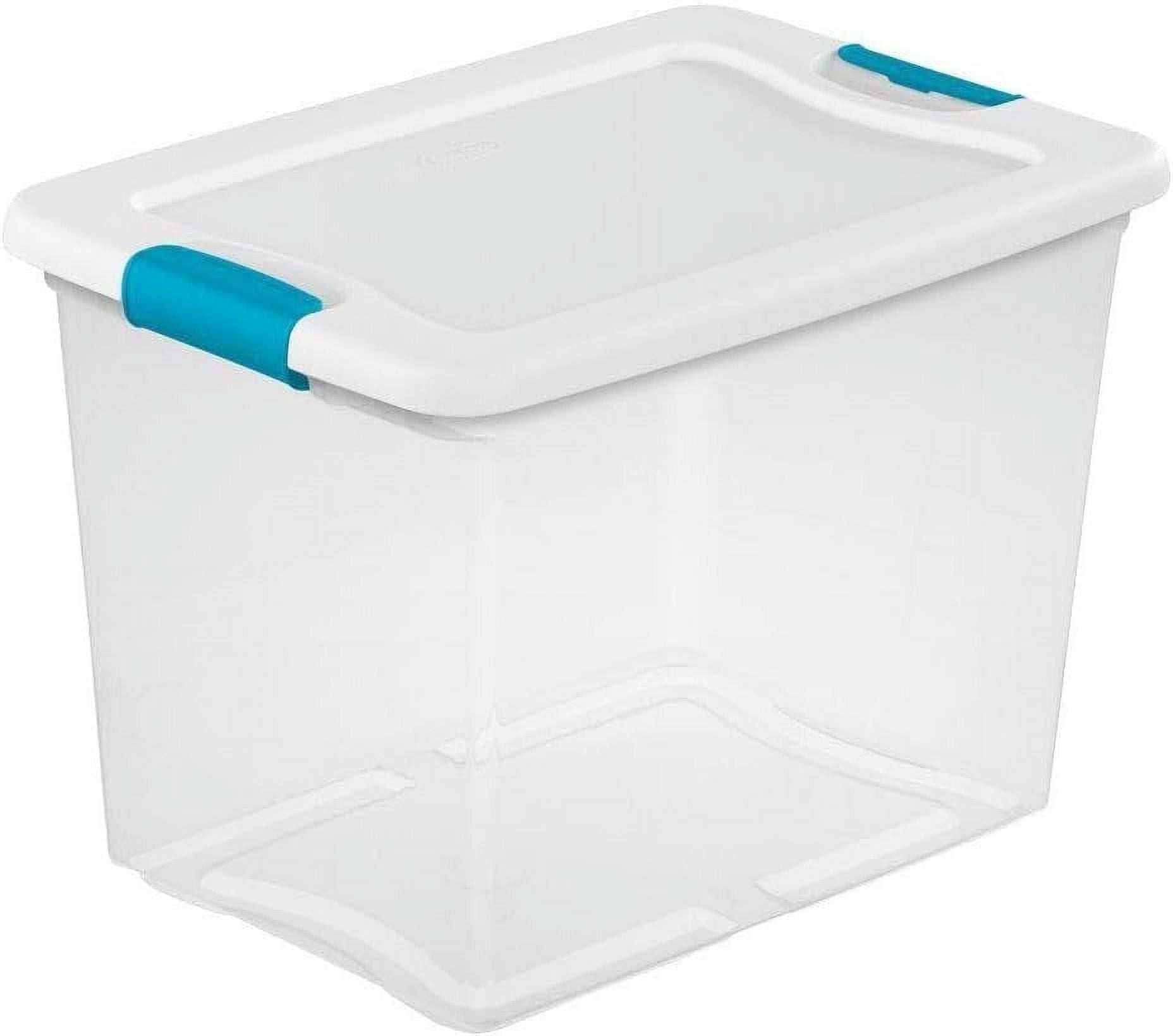 Sterilite 25 Quart Latching Box - Clear - Walmart.com