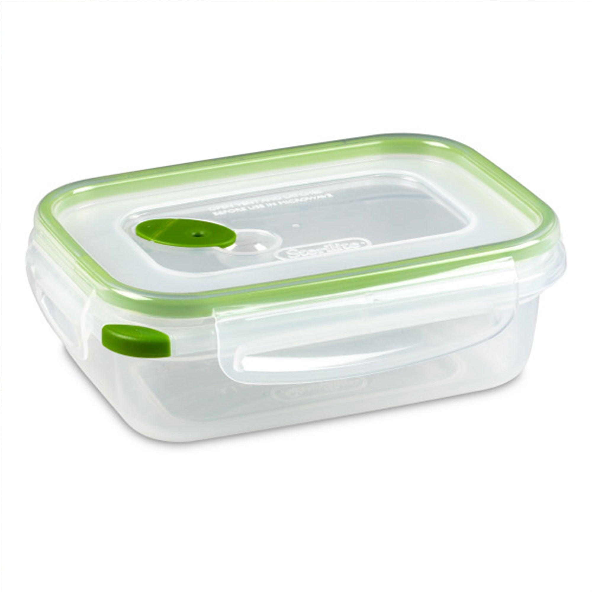 Sterilite 3.1 Cup Rectangle Ultra-Seal Food Storage Container, Green (6 ...