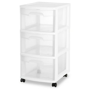 3 Drawer Plastic Storage