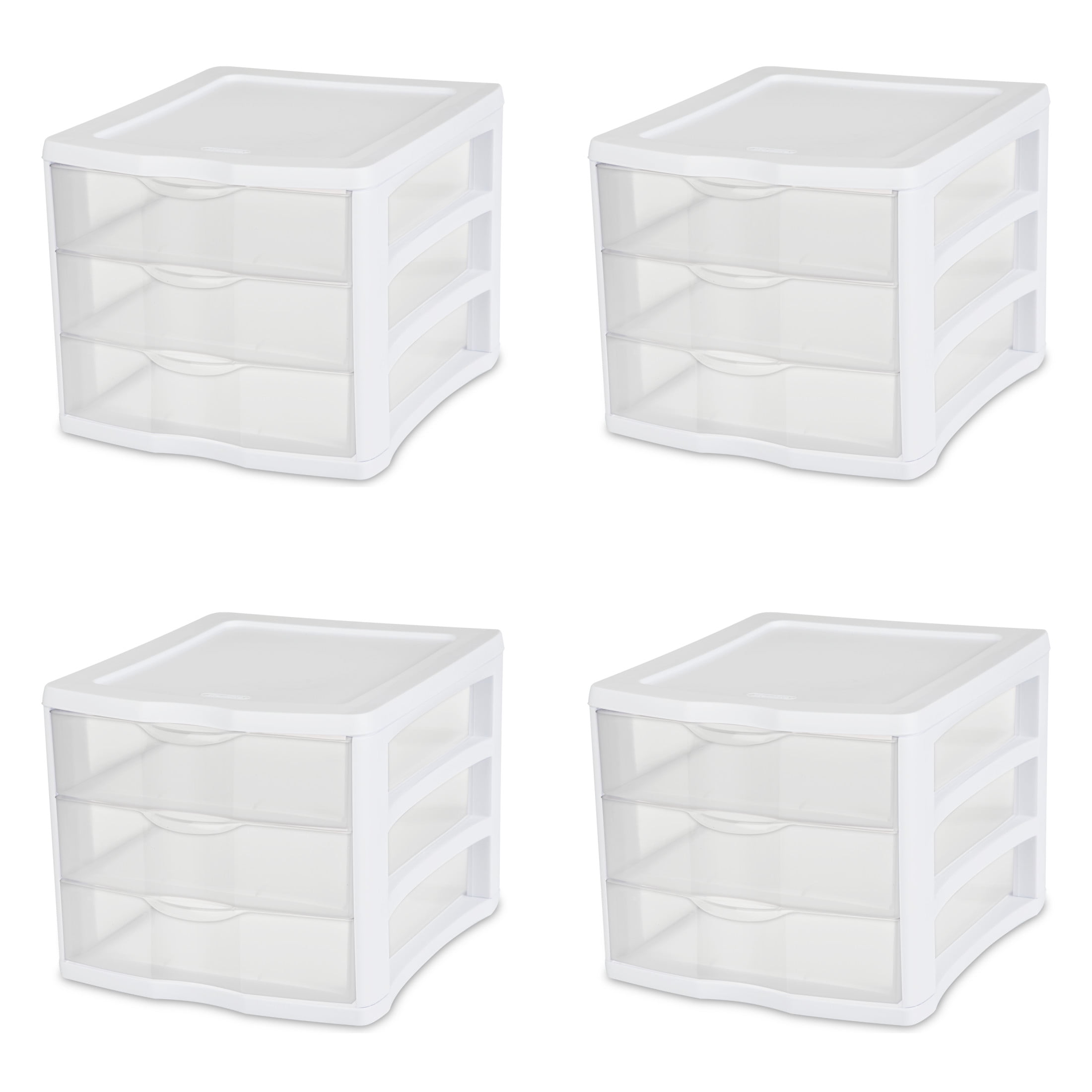 Sterilite 3 Drawer Unit, Clear Plastic Countertop, Nepal | Ubuy
