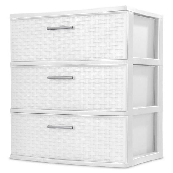 3 Drawer Plastic Storage