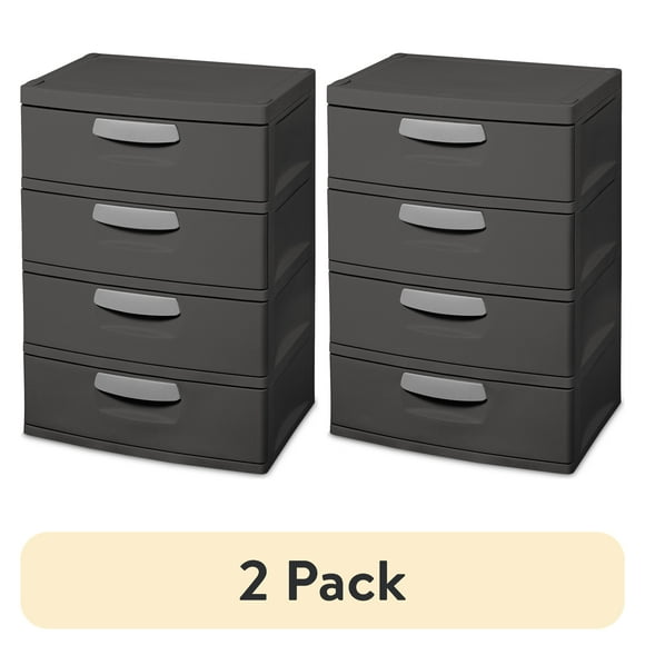 Sterilite 4-drawer Cabinets