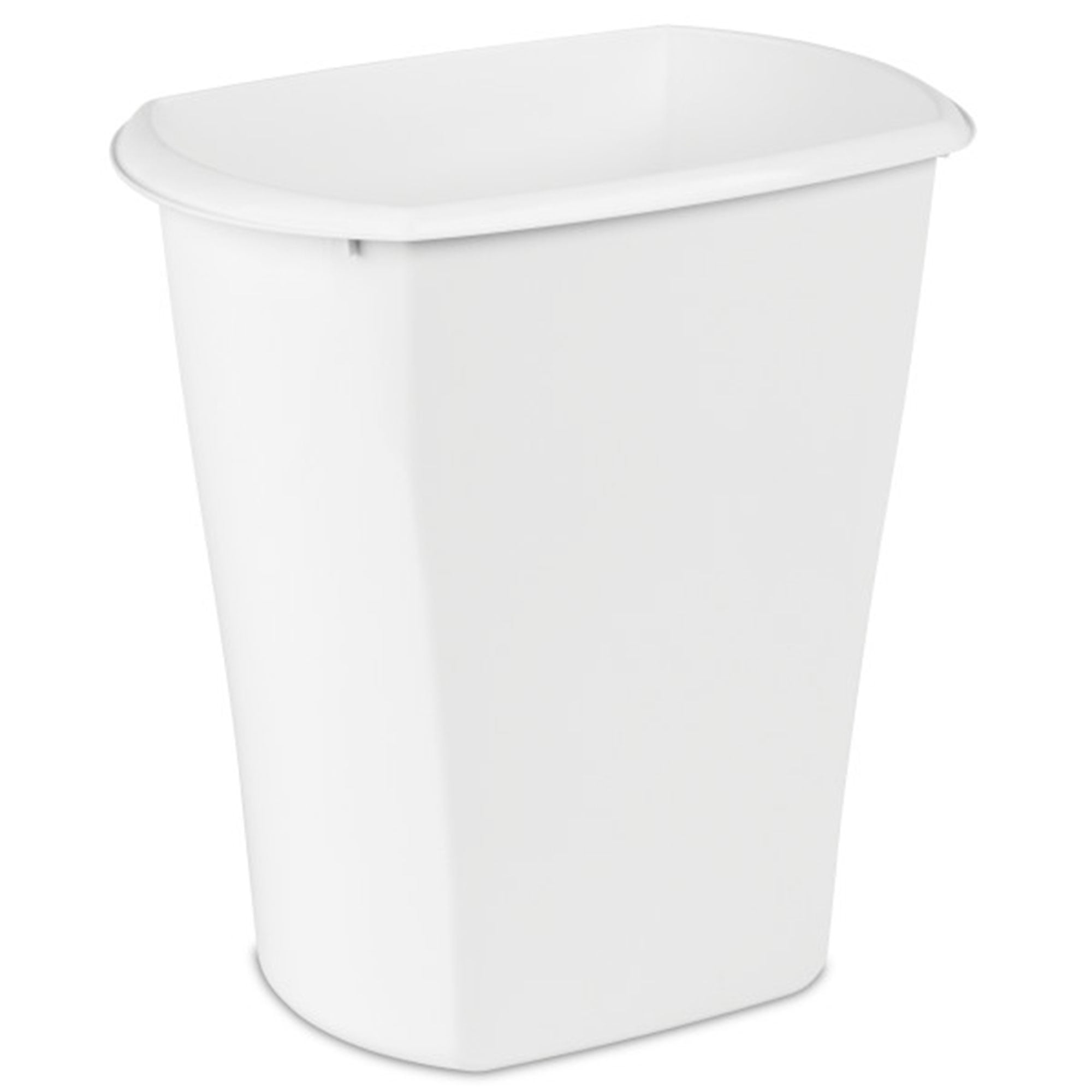 Sterilite 5.5 Gallon Slim Kitchen Wastebasket Trash Can for Small ...