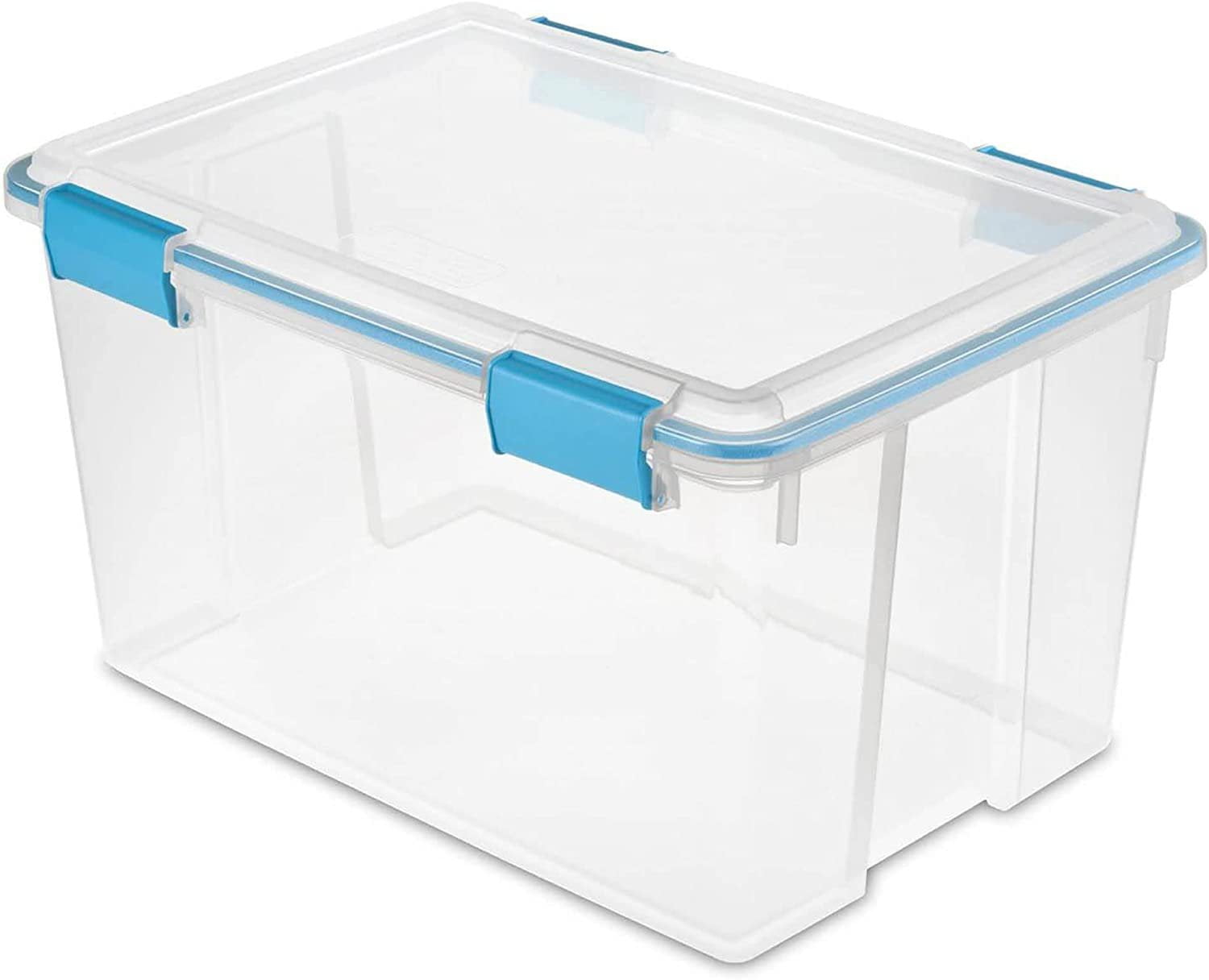 Free Shipping! Sterilite 54 Quart Clear Plastic Stackable Storage Tote ...