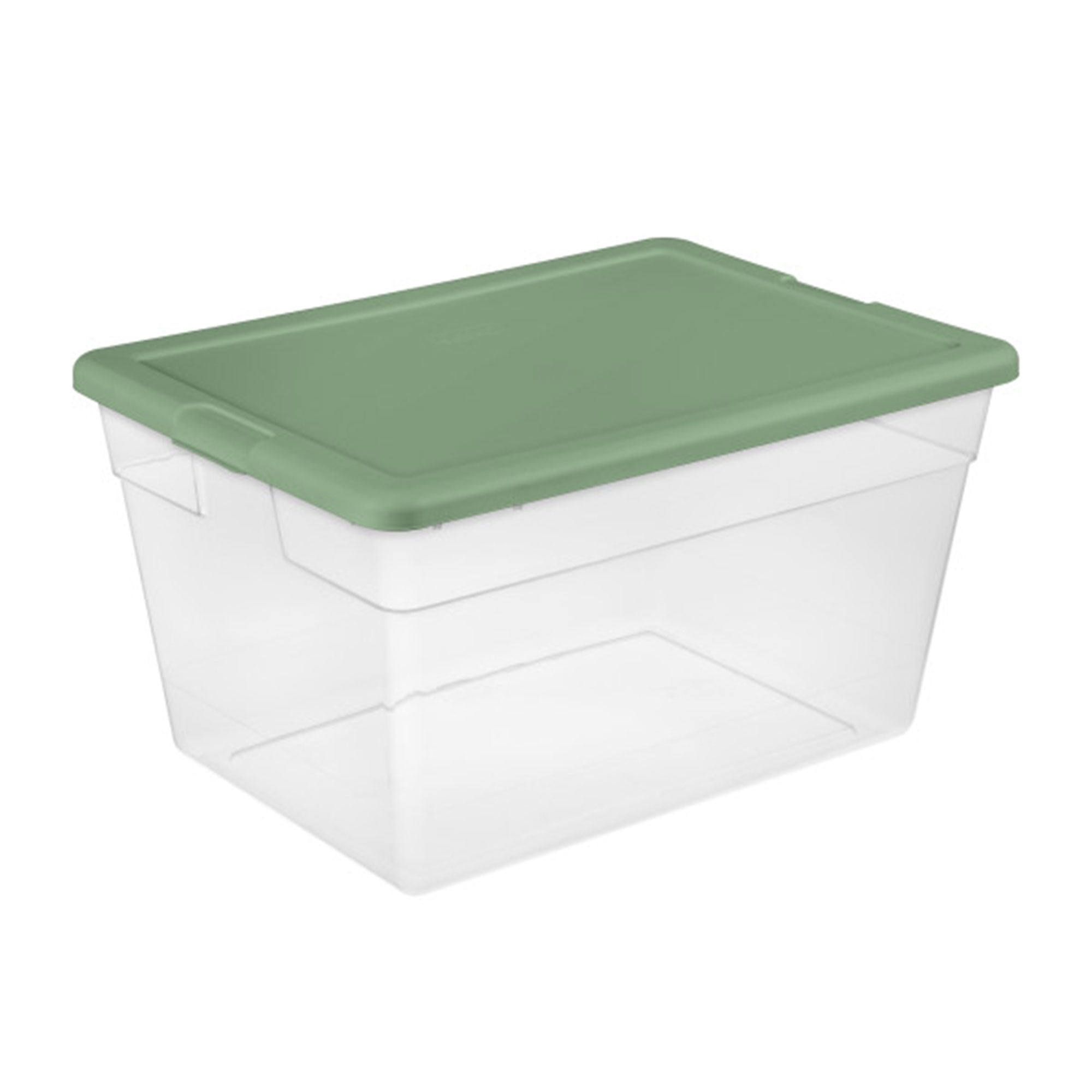 Sterilite 56 Quart Large Plastic Storage Box with Lids, Stackable Tote ...