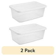 Sterilite Set of (4) 12 Qt. Storage Boxes Plastic Adult, - Walmart.com