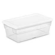 Paylak 10 Storage Square Clear Containers for Small Items Organizer 2.5 ...