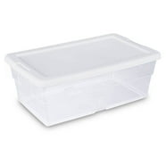 Sterilite 16 Qt. Stacker Box Plastic, Flat Gray - Walmart.com