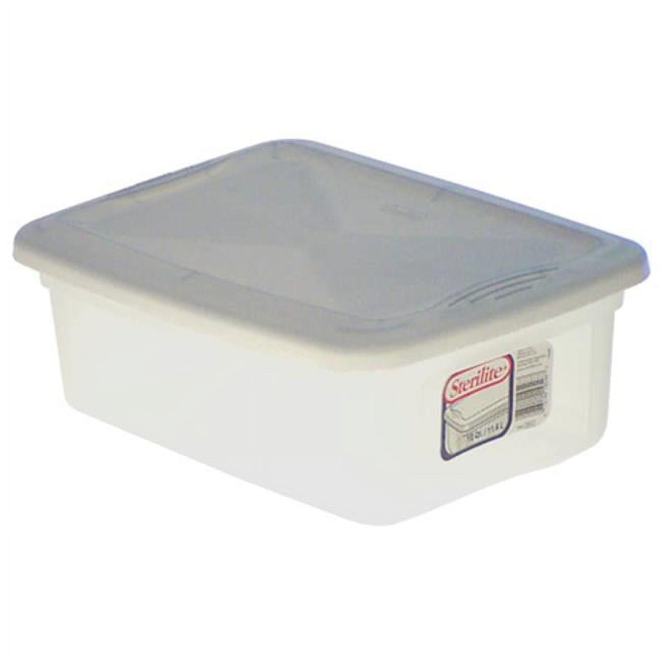 Sterilite 6 Quart White Storage Box - Walmart.com