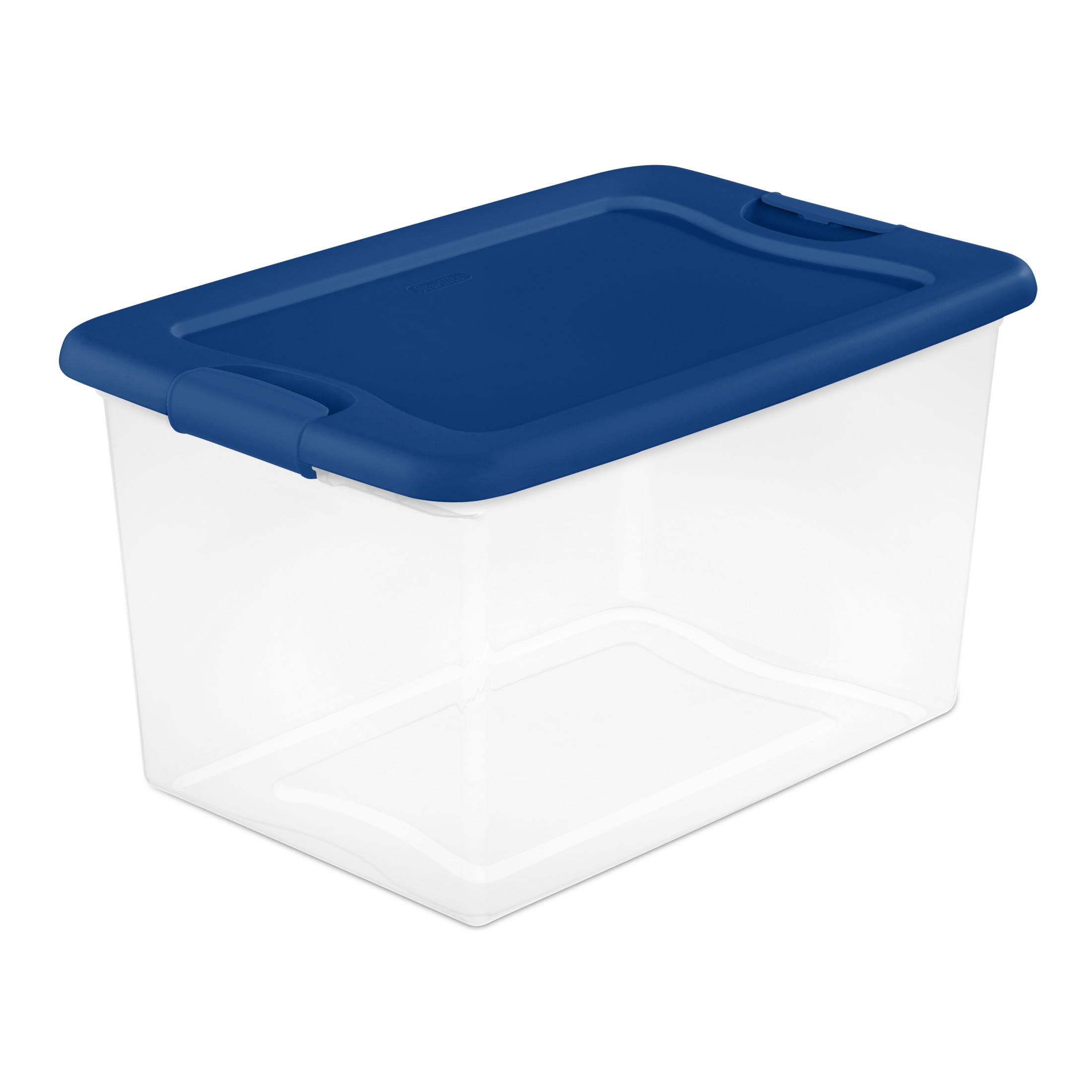 Sterilite, 64 Quart Clear Storage Bin, Latching Storage Container, with ...