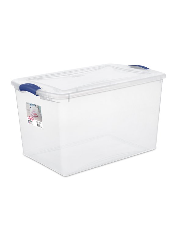 Plastic Storage Bins & Boxes in Storage Containers | Blue - Walmart.com