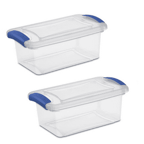 Clear Storage Bins in Plastic Storage Bins & Boxes - Walmart.com