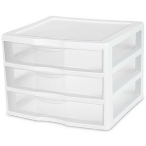 3 Drawer Plastic Storage