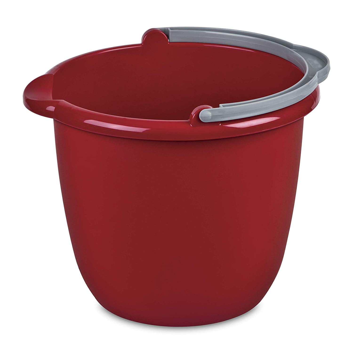 Sterilite Corp. 10 Quart Plastic Spout Bucket with Handle - Walmart.com