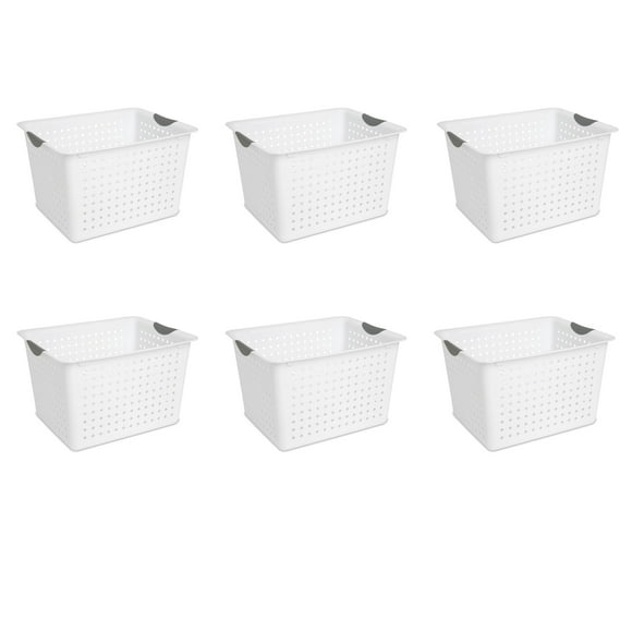 Open Plastic Storage Bins