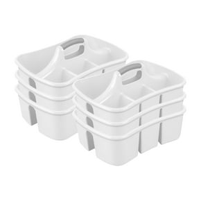 Plastic Divided Storage Boxes for Kitchen and Home Organization
