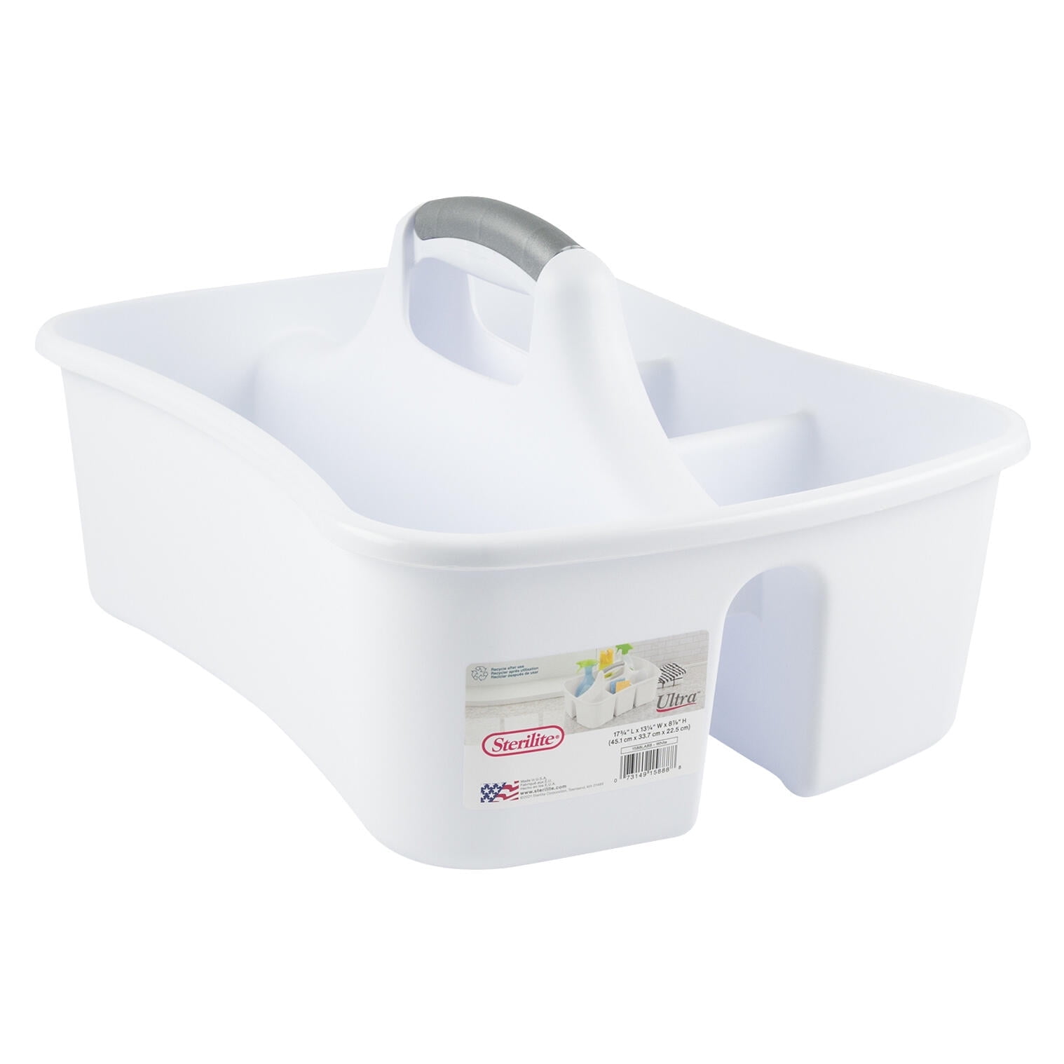 Sterilite Divided Ultra Caddy, Easy Carry, Handy Plastic Utility ...