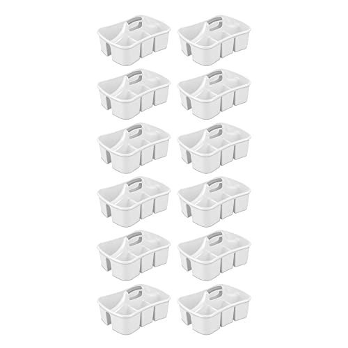 Sterilite Divided Ultra Caddy, Plastic, Portable Storage to Hold ...