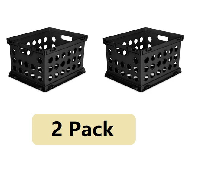 Sterilite File Crate, Versatile Plastic Bin, Letter or Legal-Sized File ...