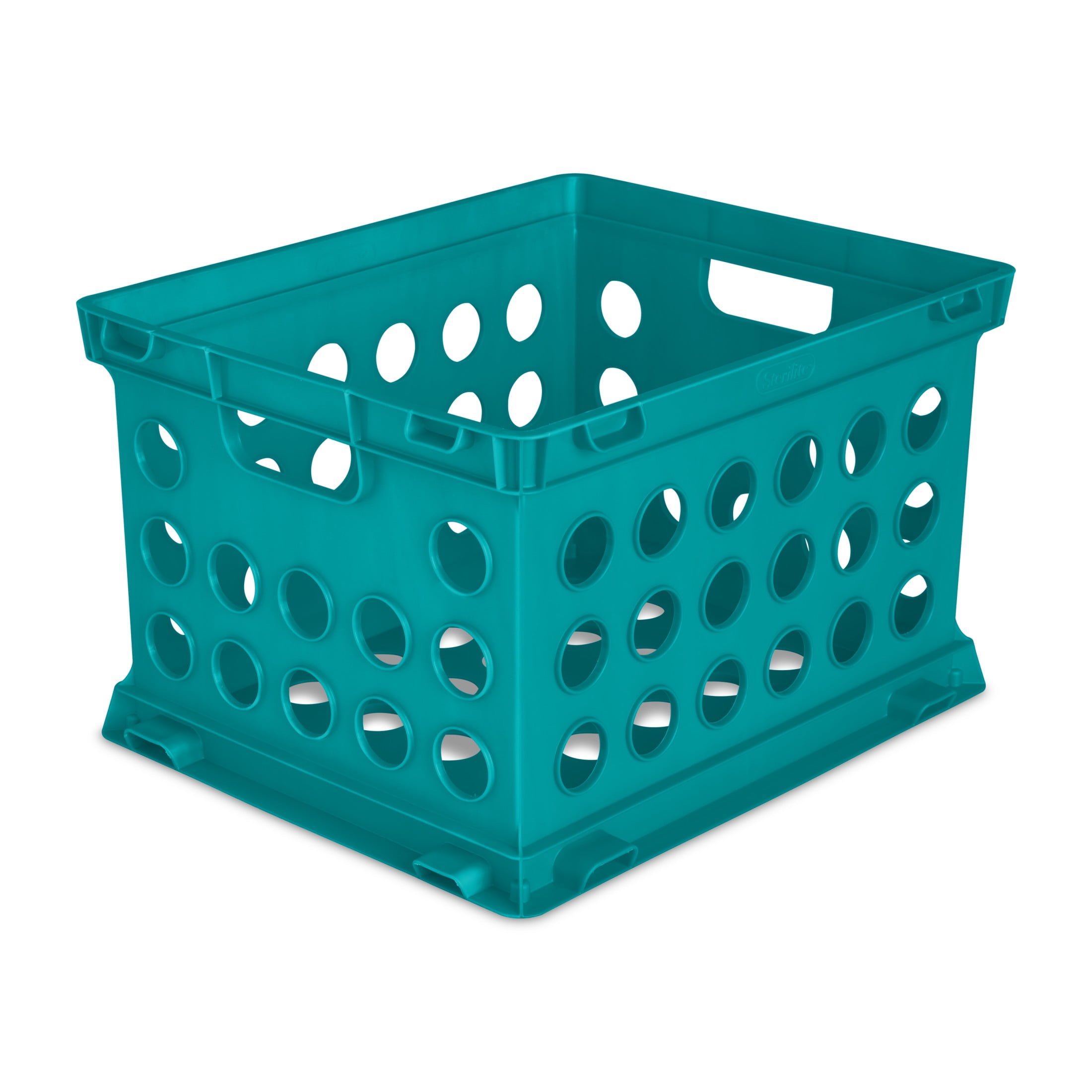 Sterilite File Crate, Versatile Plastic Storage Bin with Through ...