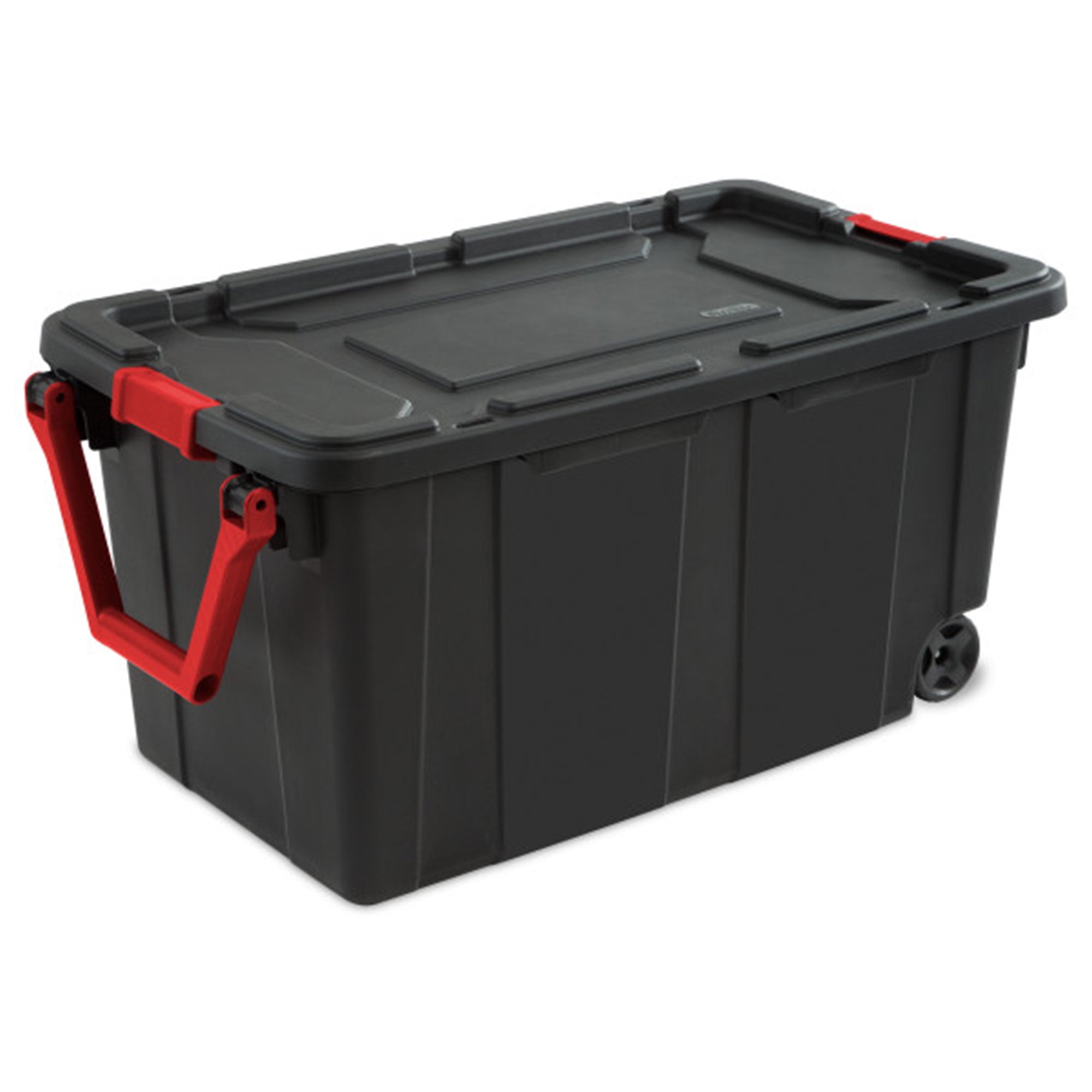 Sterilite 40 Gallon Large Plastic Storage Container with Wheels ...