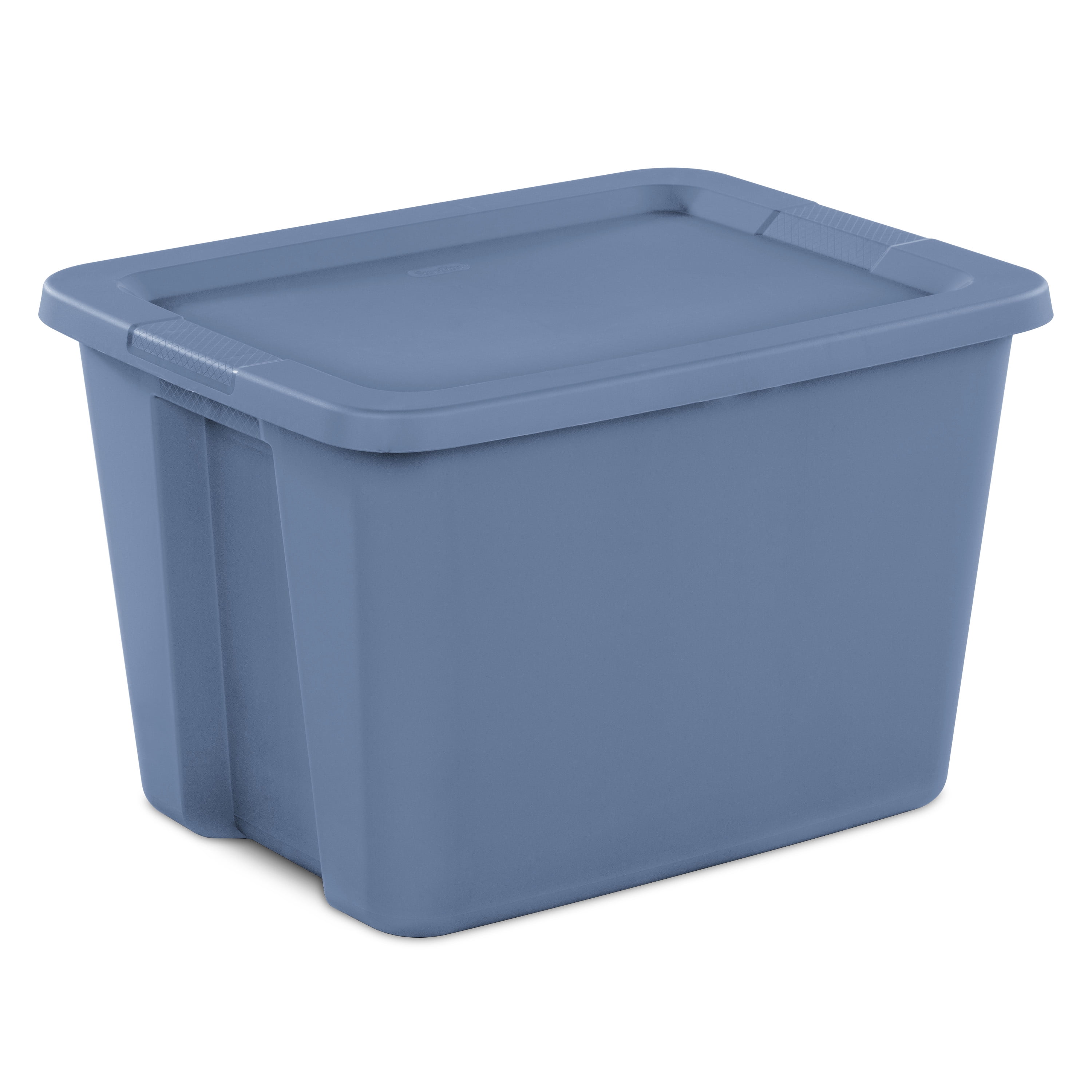 Sterilite Large Storage Bin, 18 Gallon Plastic Storage Container with ...