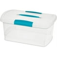 Sterilite Medium Nesting ShowOffs Clear File Box w/ Latches 60 Pack ...