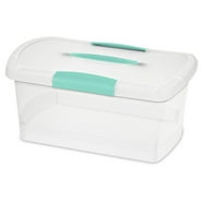 Sterilite 45 Gallon Stackable Storage Tote with Lid & Wheels, 12 Pack ...